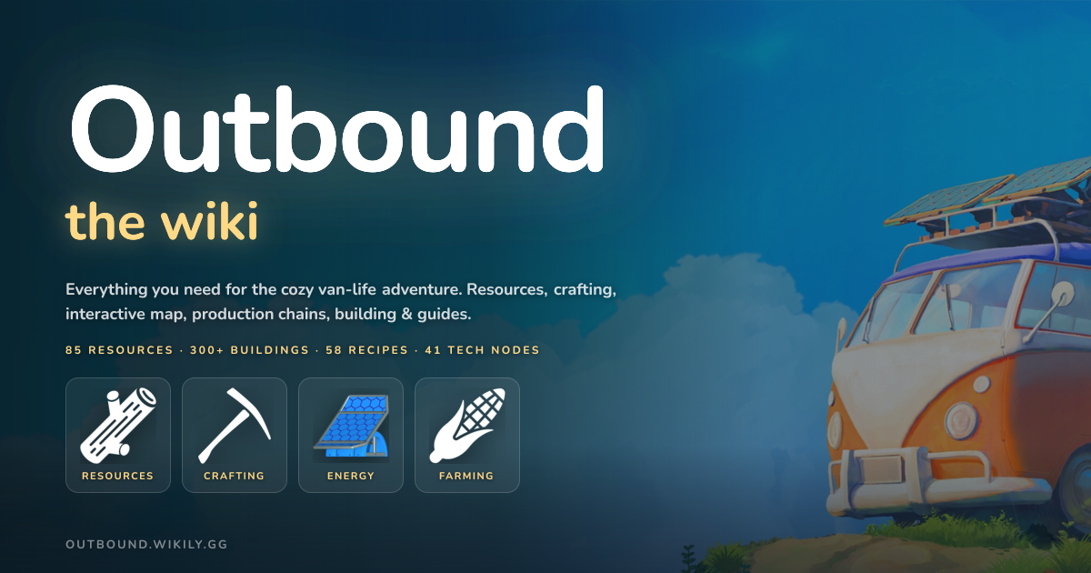 Outbound Wiki - Resources, Map, Crafting & Quest Guides