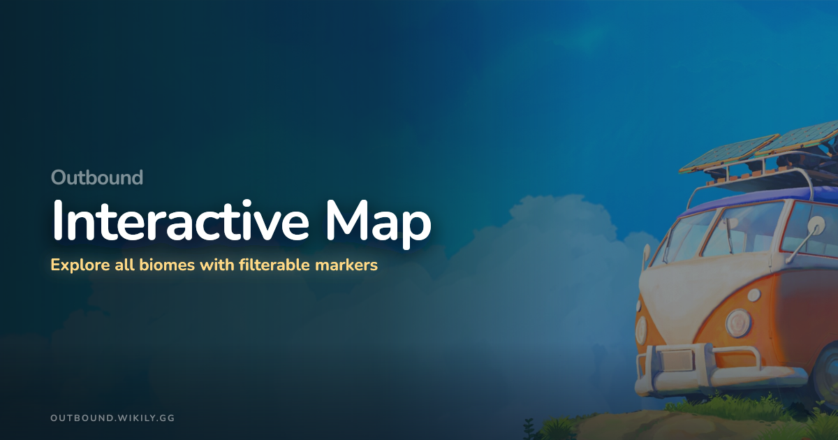 Outbound Map - Interactive Map, Gnomes & Collectibles